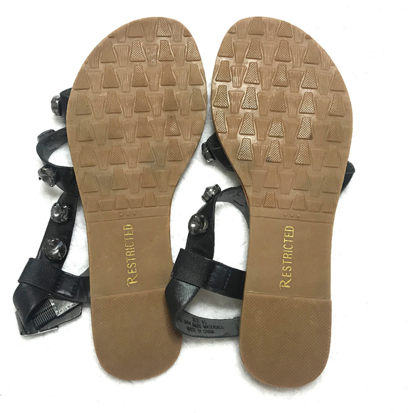 Restricted | Shoes | New Restricted Flat Gemstone Sandals | Poshmark
